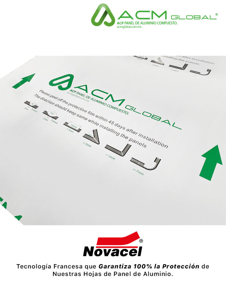 Panel de Aluminio Compuesto 1.25 X 2.44 Silver Metal - Plateado ...