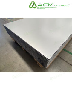 Panel de Aluminio Compuesto 1.25 X 2.44 Silver Metal - Plateado ...