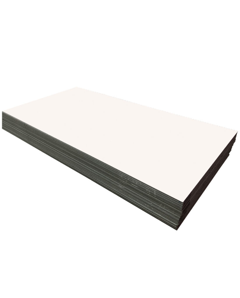 Panel de Aluminio Compuesto 1.25 X 3.05 White - Blanco Puro 4mm Ds07938 ...